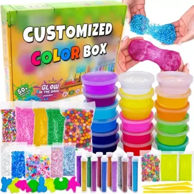 "Ultimate DIY Slime & Orbeez Fun Set - pack of 24 slime and 12 glitter ...